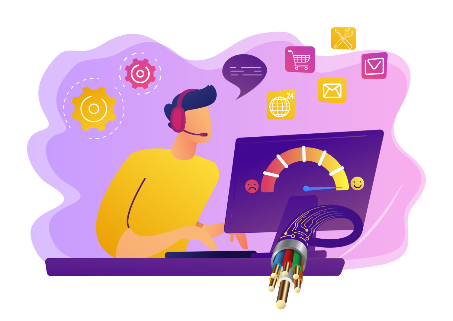 FTTO - Fiber To The Office: Fibra Ottica dedicata n. 1 per la tua Azienda